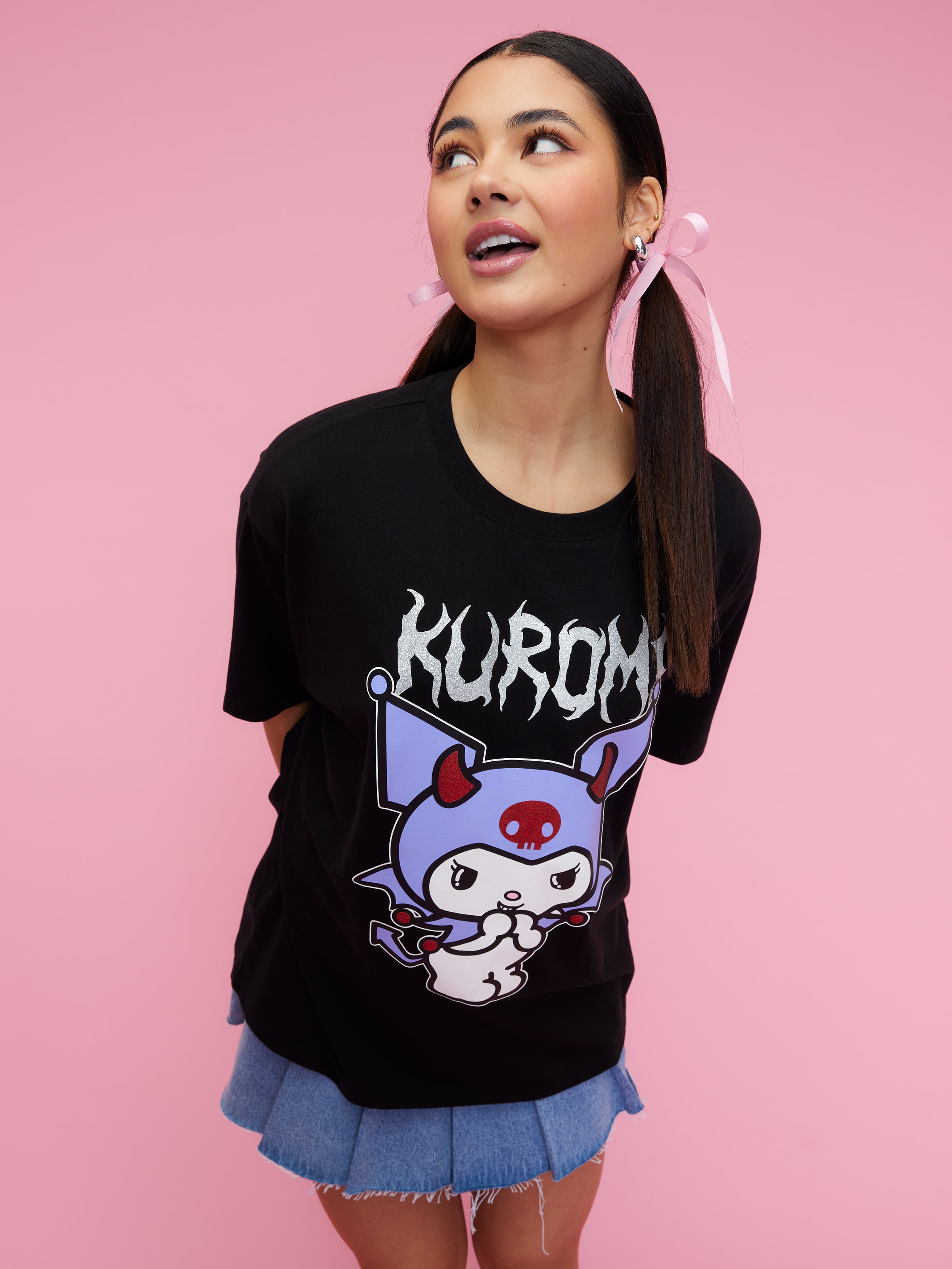 Kuromi Oversized Tee - Jay Jays Online