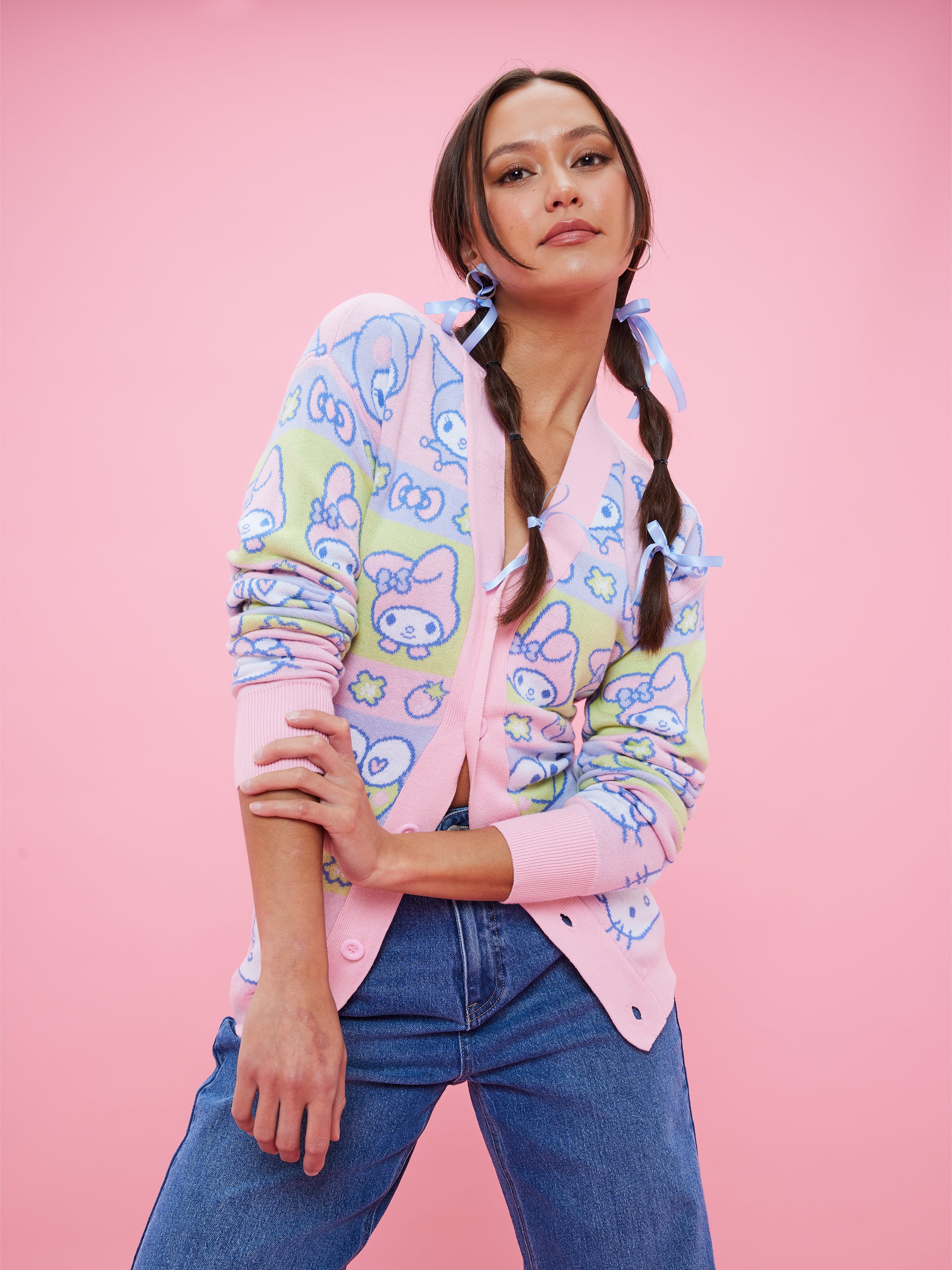 Knitwear Hello Kitty & Friends Cardigan Multi - Jay Jays Online