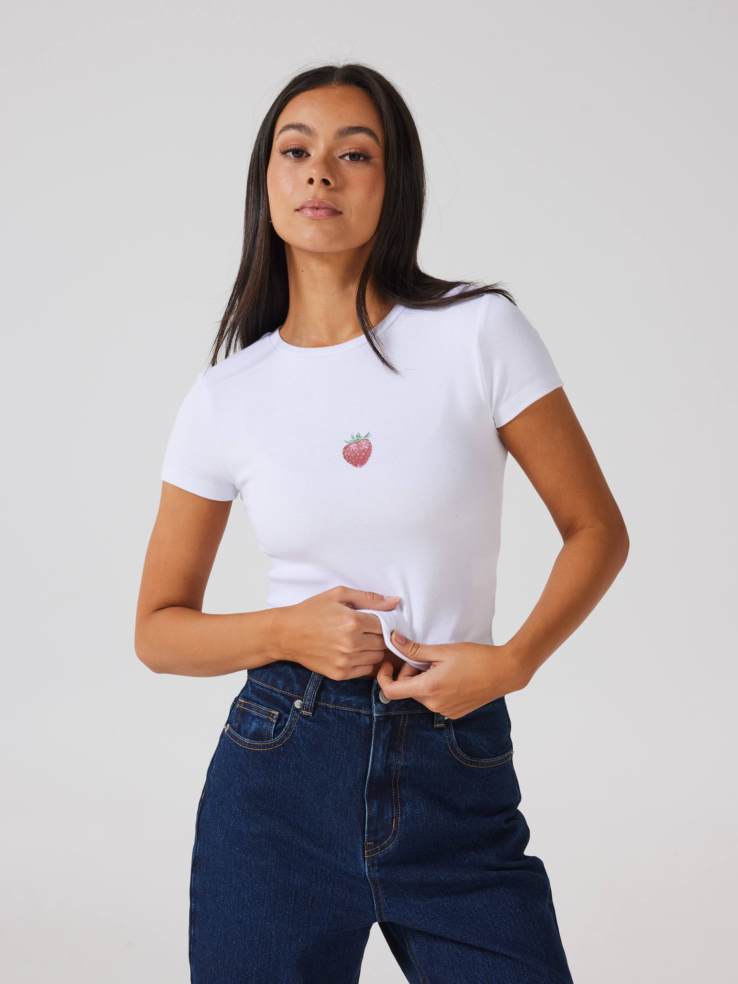 Strawberry Baby Tee - Jay Jays Online