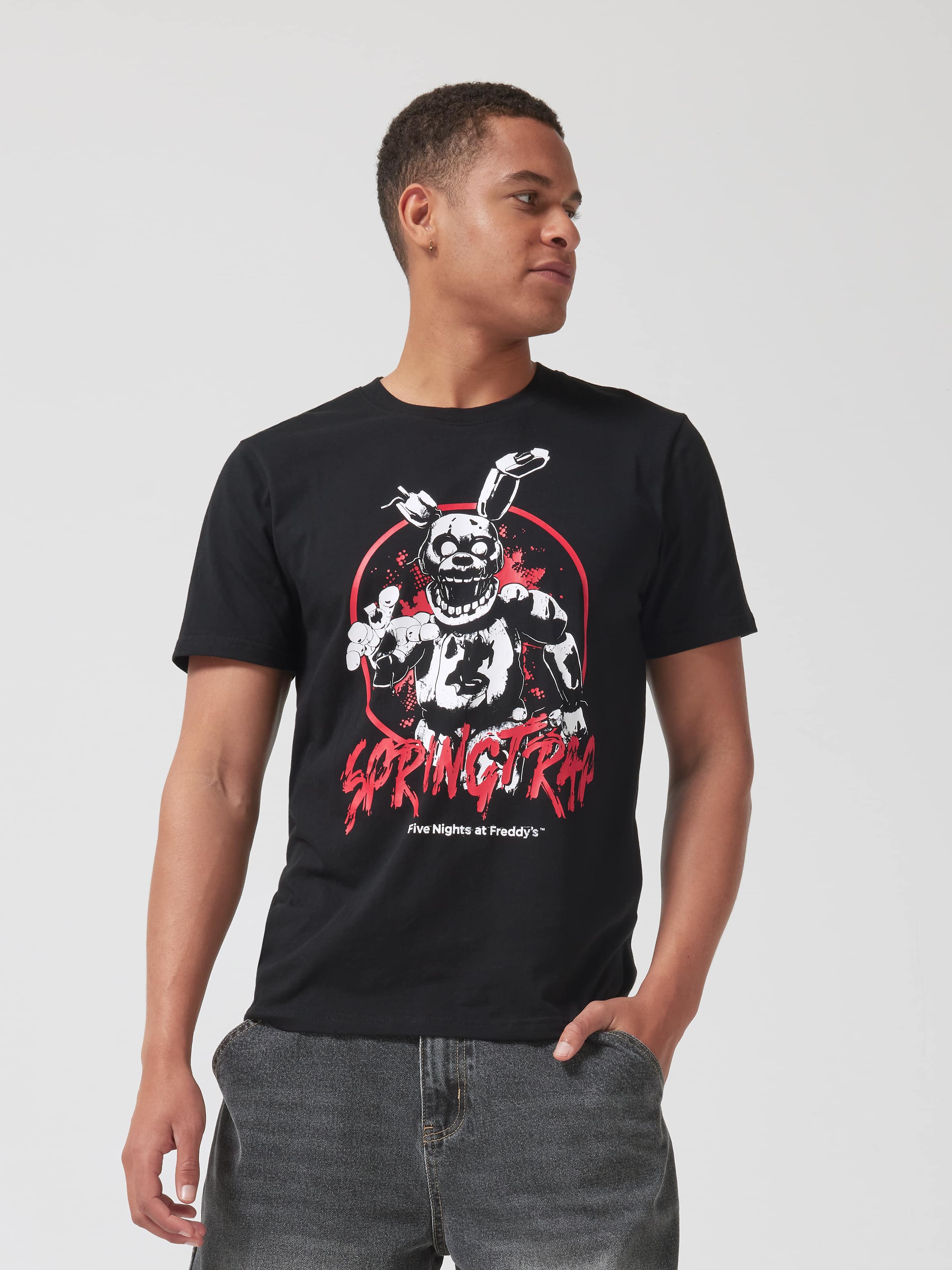 Five Nights At Freddys Springtrap Short Sleeve Tee - Jay Jays Online