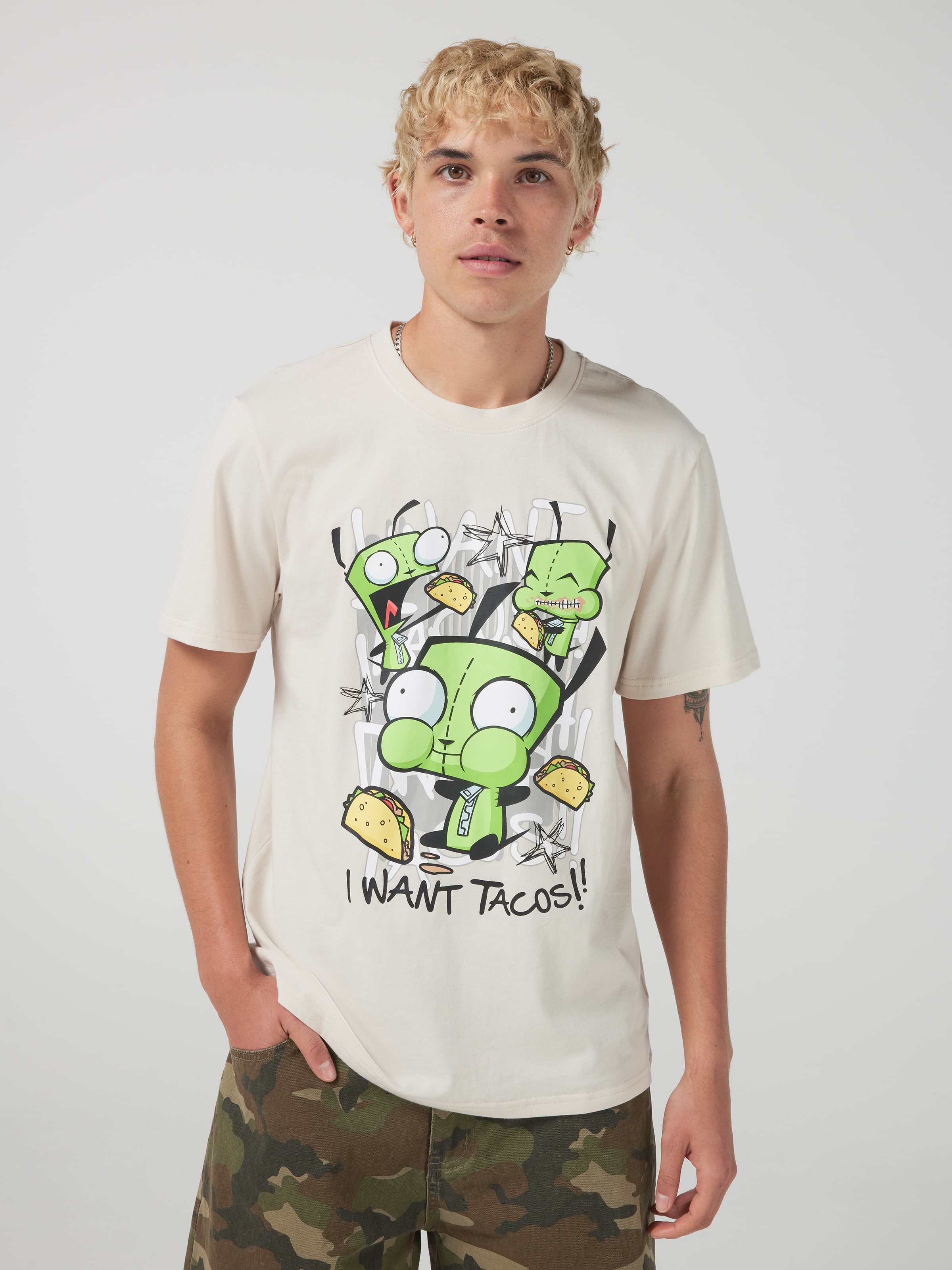 Invader Zim Tacos Short Sleeve Tee - Jay Jays Online