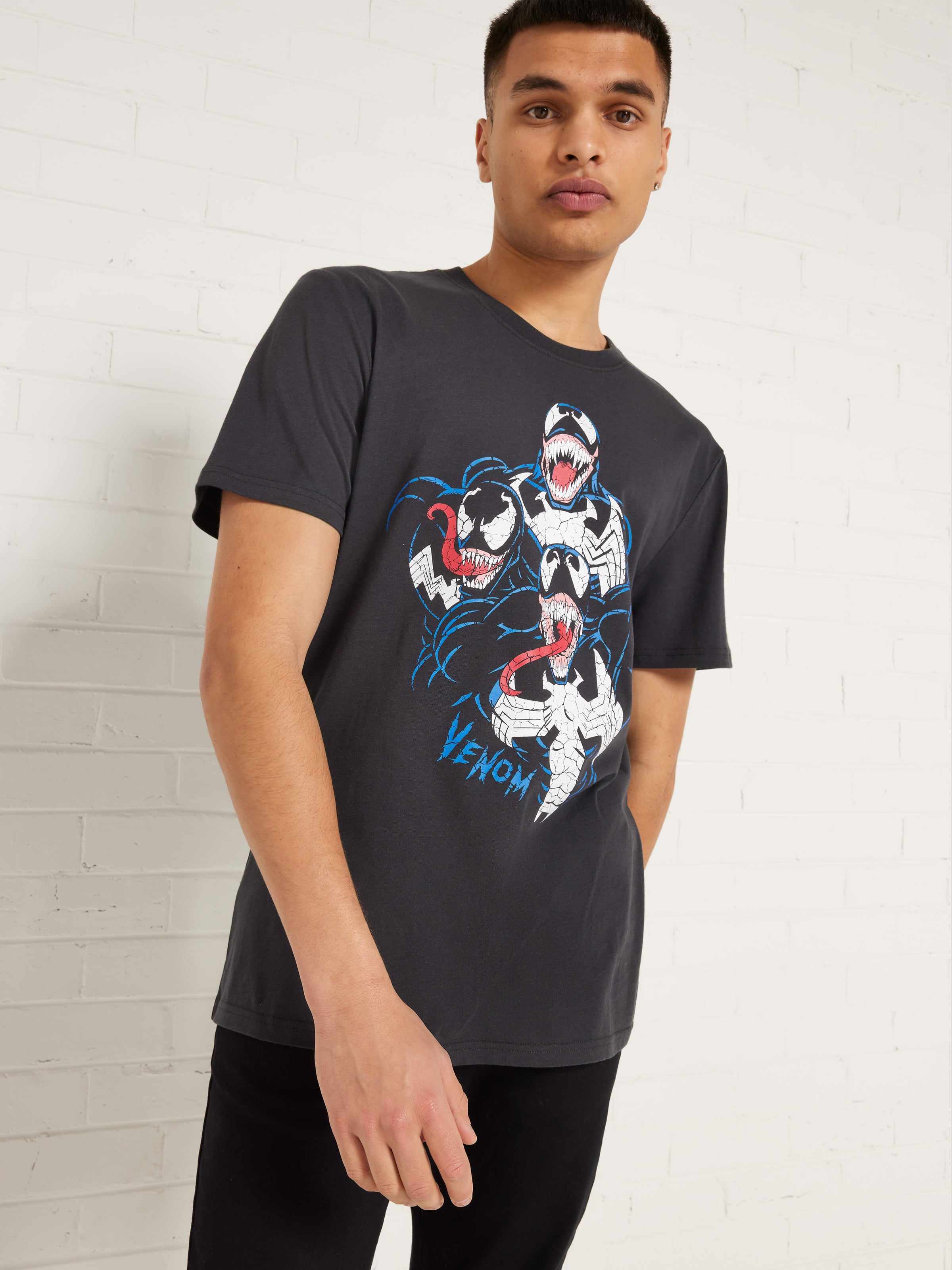 Midnight Grey Venom Tee Midnight Grey - Jay Jays Online