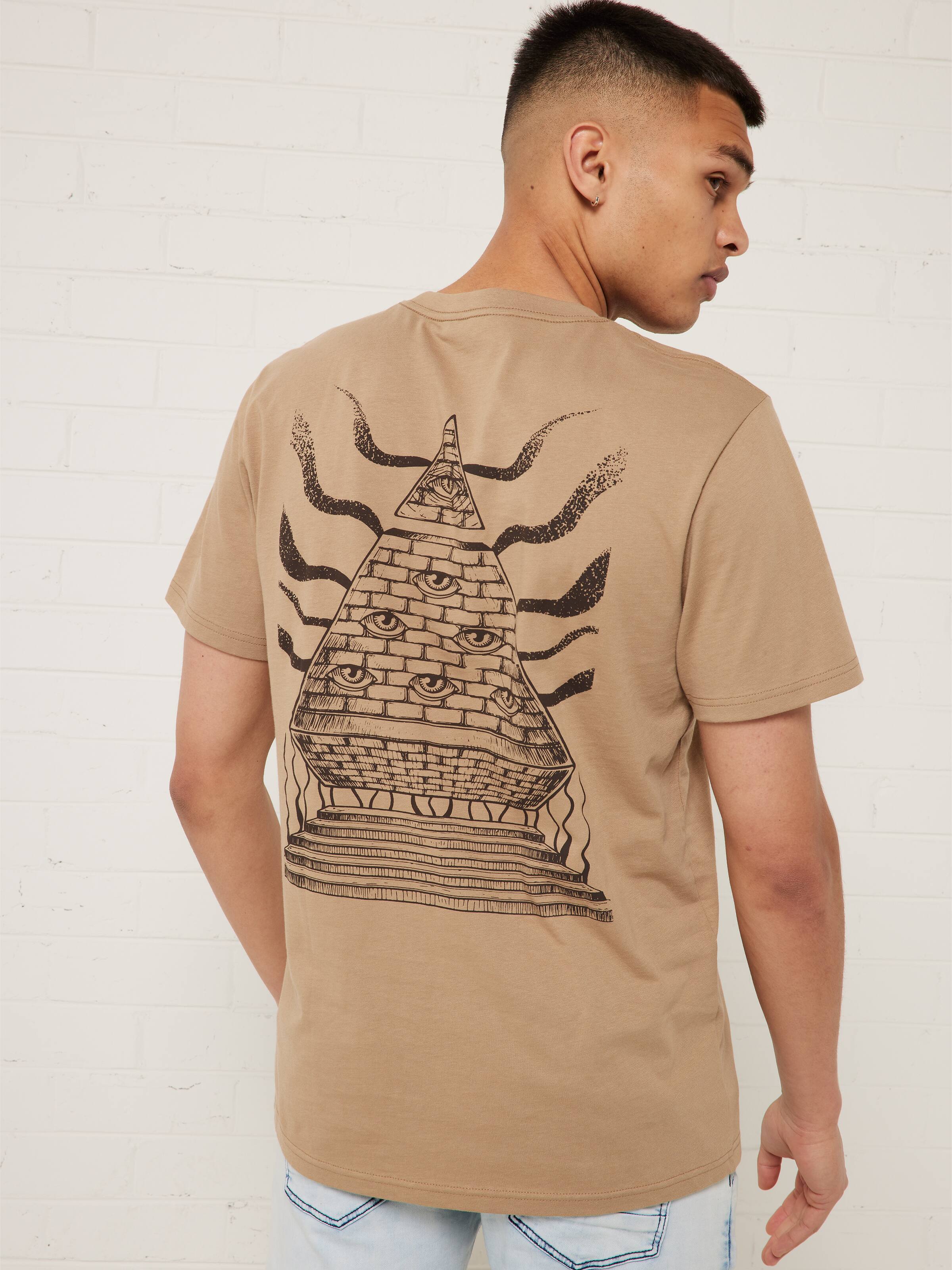 Latte Trippy Eyeball Pyramid - Jay Jays Online