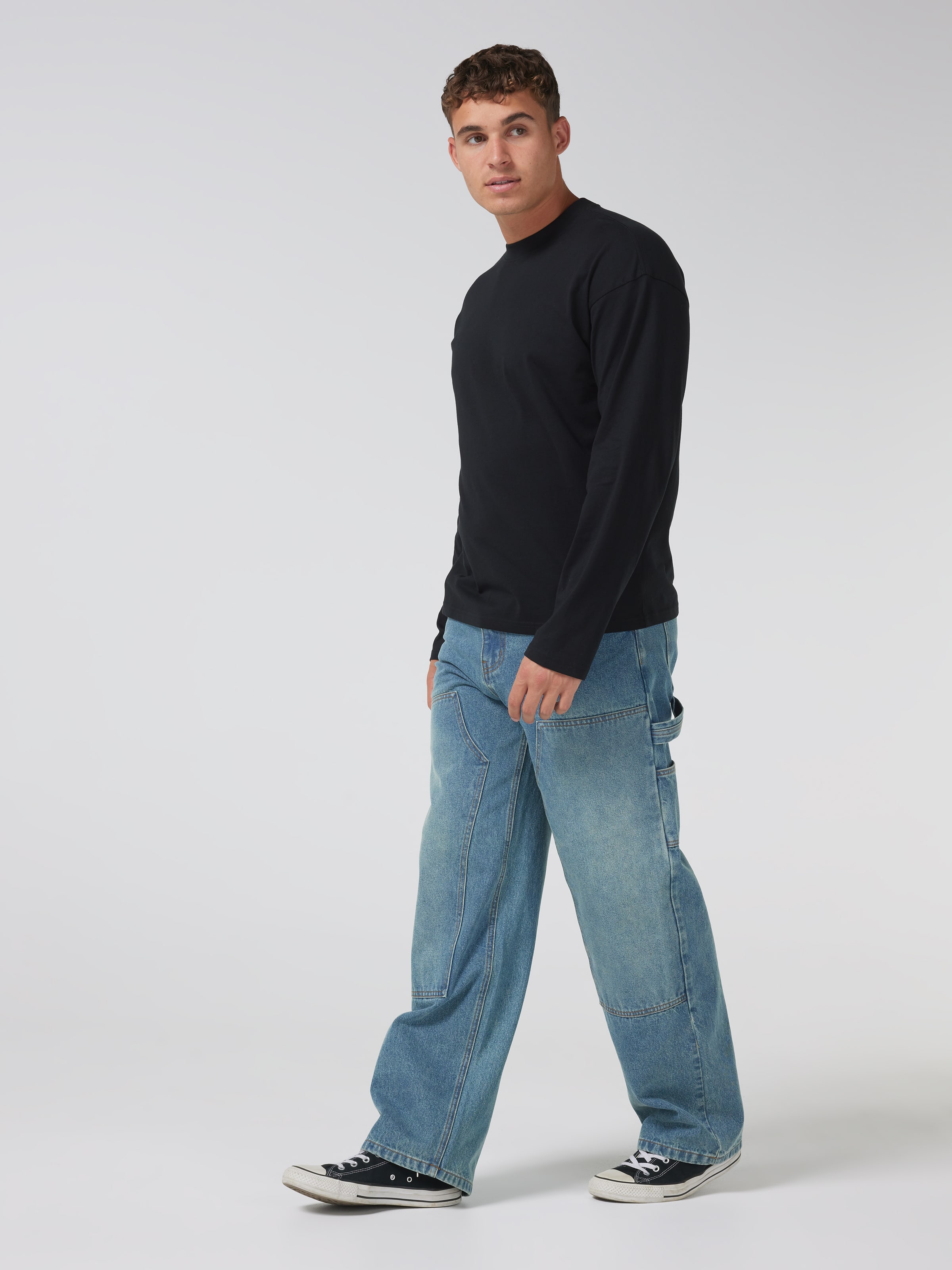 Corey Painter Baggy Jean Dirty Light Wash - Jay Jays Online